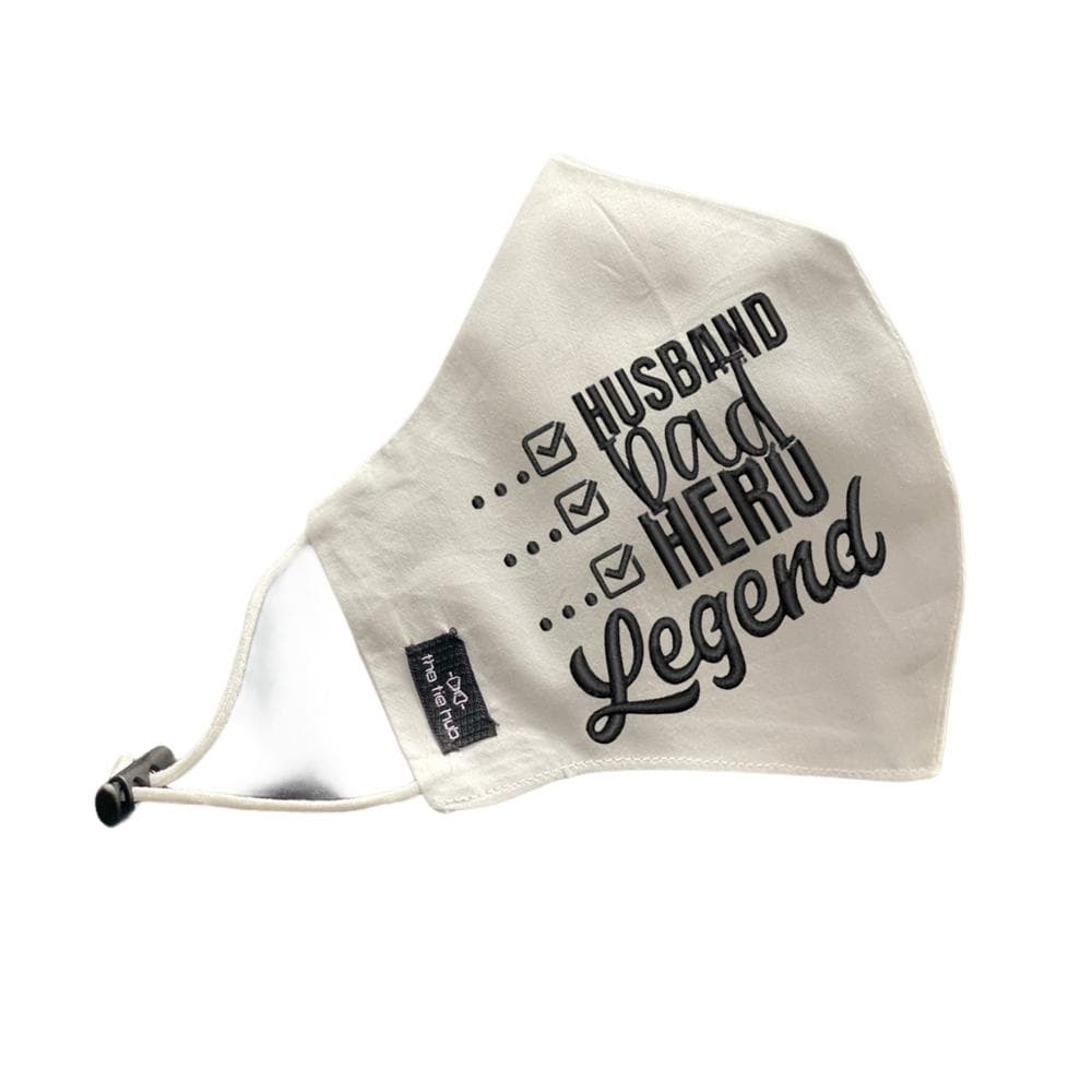 Dad Legend Face Mask - The Tie Hub